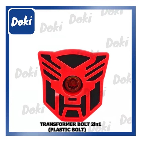[DOKI MOTO] TRANSFORMER BOLT 2in1 (PLASTIC BOLT) | Lazada PH