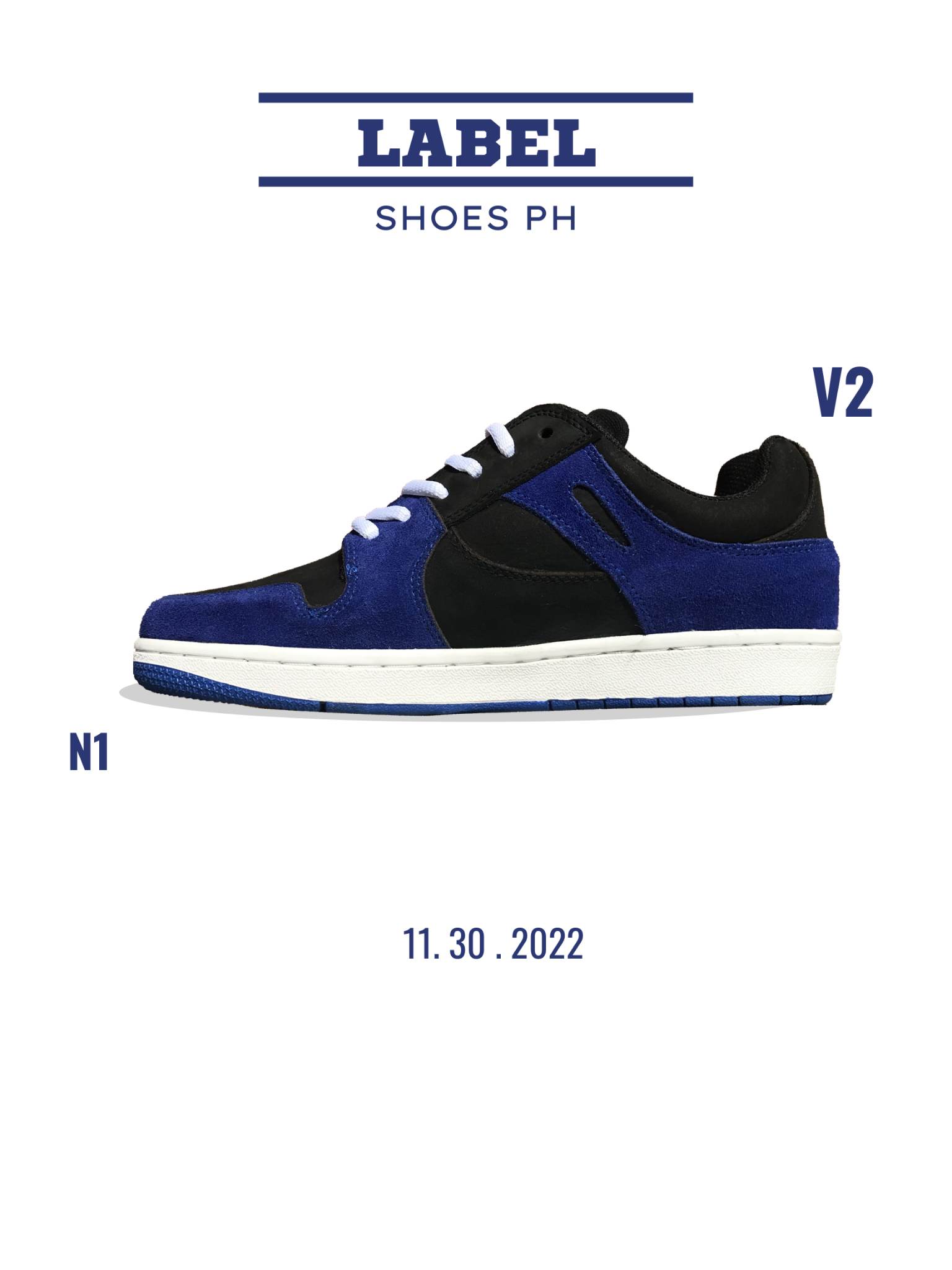 Label Shoes PH - N1 | Midnight Blue | Lazada PH