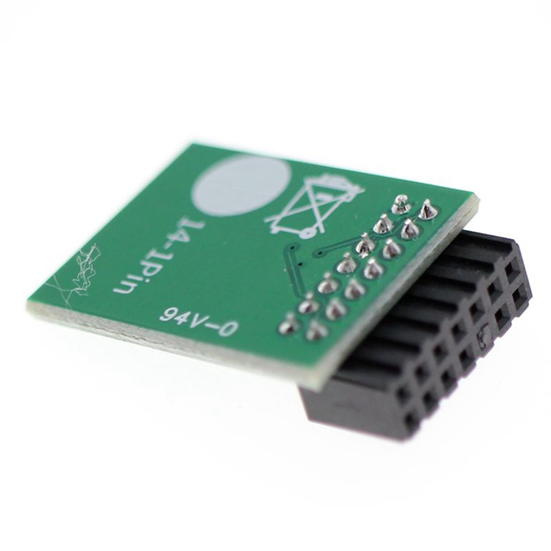 TPM 2.0 Encryption Security Module Remote Card LPC-14PIN Module 14Pin ...