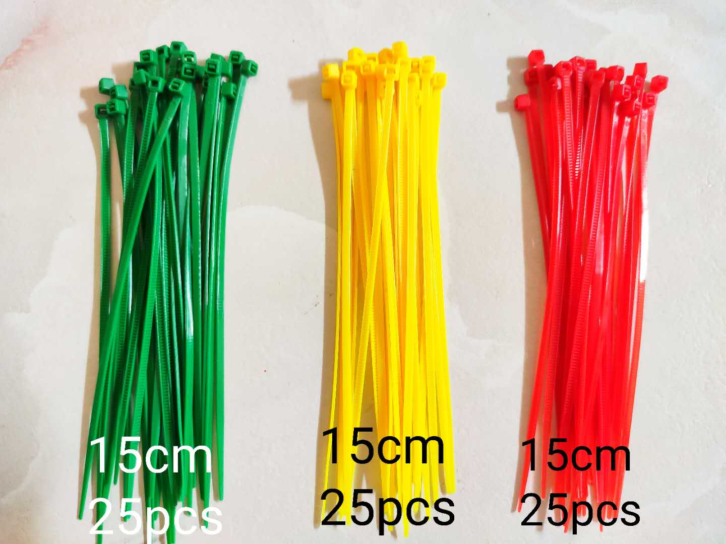 COD NYLON CABLE TIE STRING cabletie 15cm (3in1) 75pcs | Lazada PH