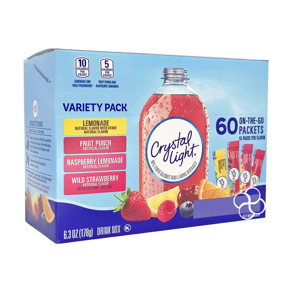 Crystal Light on-the-Go Variety Pack 60s | Lazada PH
