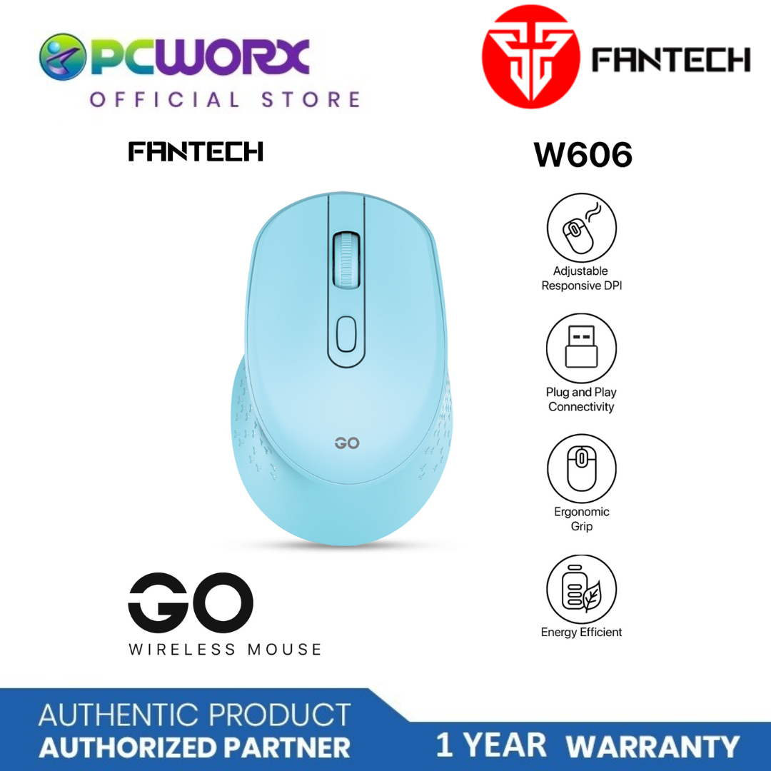 Fantech GO W606 Wireless Mouse | Wireless Mouse | Fantech Mouse | Lazada PH