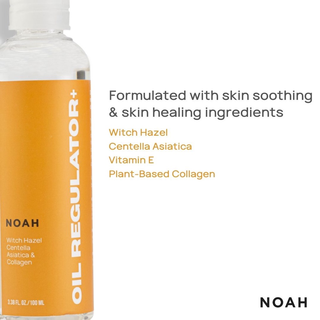 Replenishing water Noah Oil Regulator Toner PLUS with Witch Hazel ...
