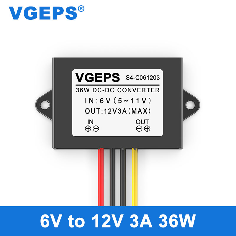 20225-11V to 12V DC power booster 6V to 12V vehicle power transformer ...