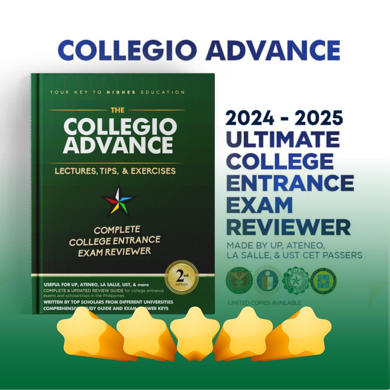 Collegio Advance - ULTIMATE Updated College Entrance Exam Reviewer for ...
