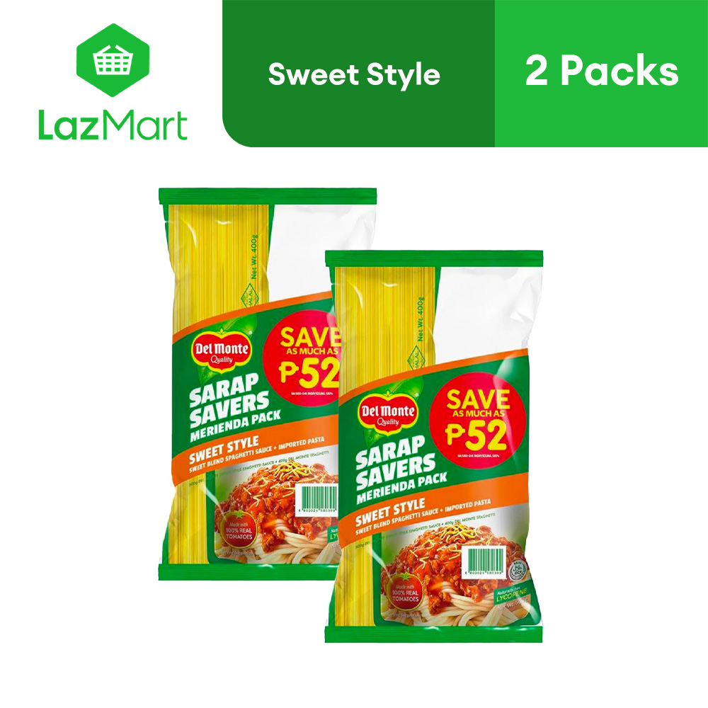 Del Monte Sarap Savers Merienda Pack - Sweet Style - Pack of 2 | Lazada PH