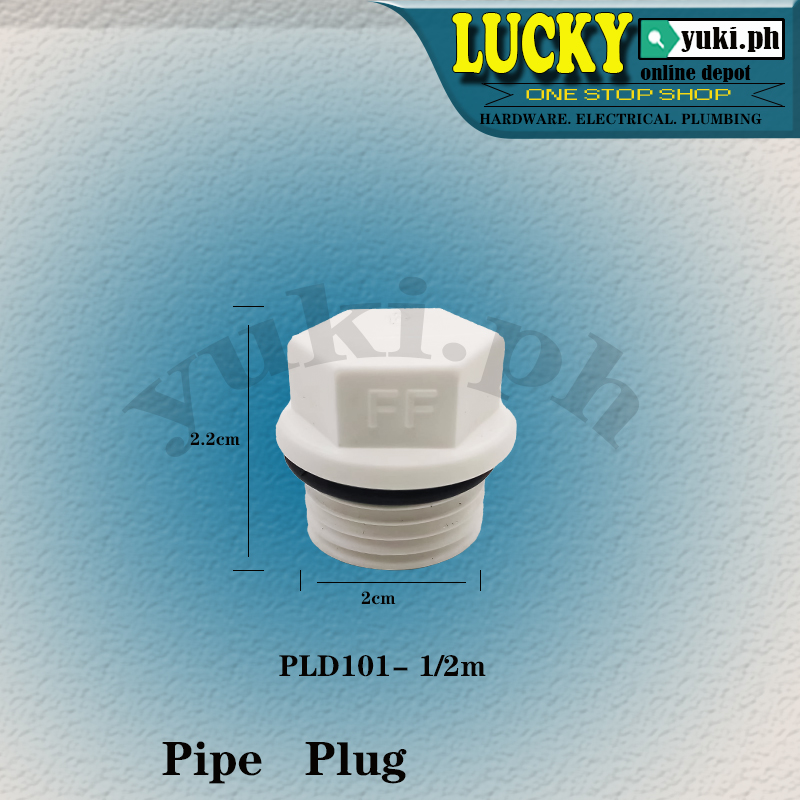 PPR PIPE PLUG PLAIN PIPE FITTINGS (1/2M , 3/4M , 1"M ) | Lazada PH