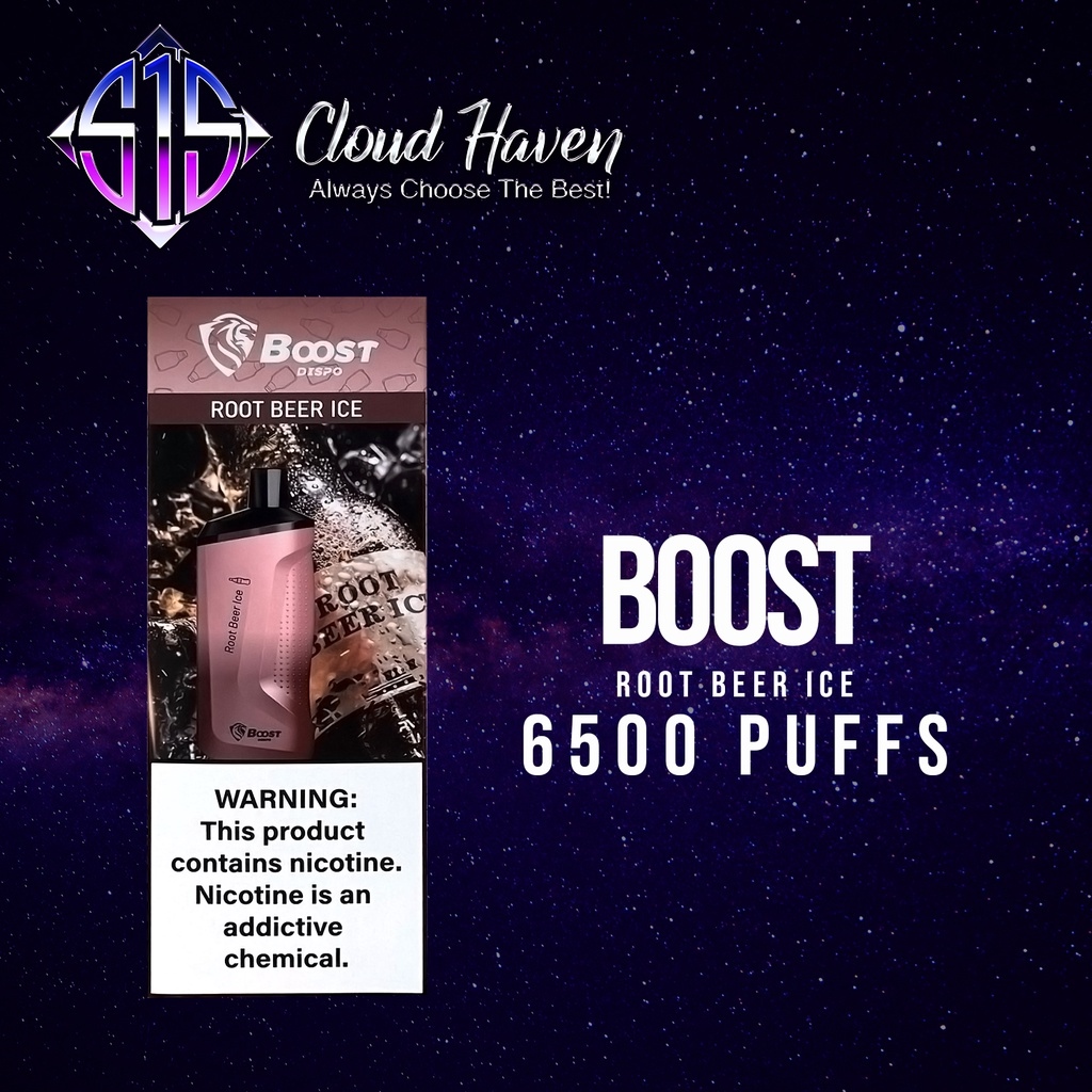 vape BOOST DISPO 6500 PUFFS | Lazada PH