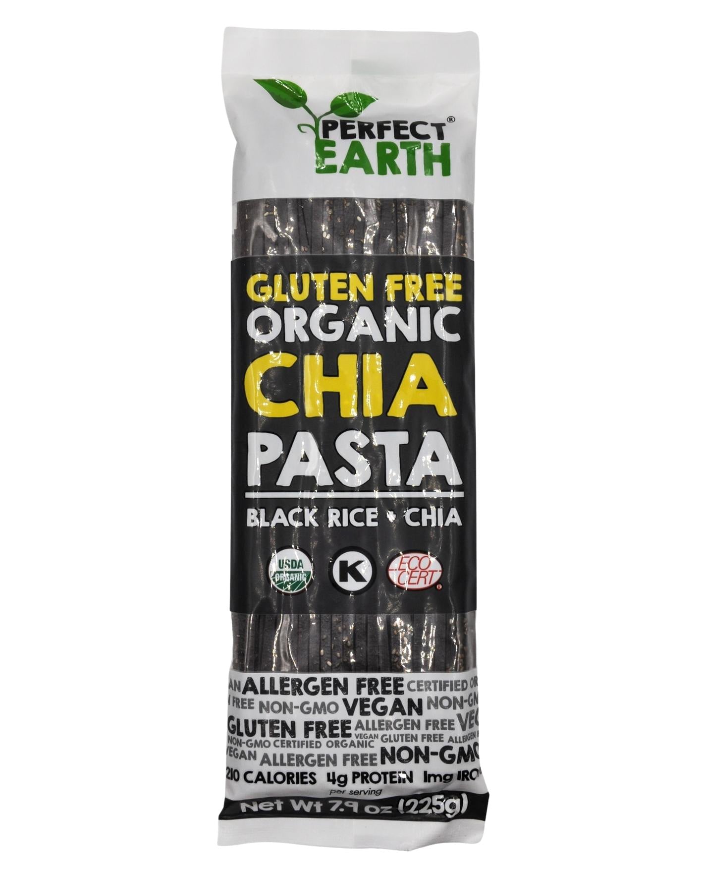 Perfect Earth Organic Chia Pasta - Black Rice & Chia (225g) | Lazada PH