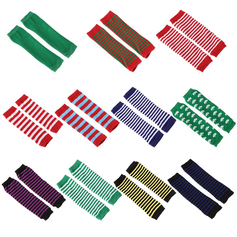 5210A เด็กผู้หญิง ลาย Handschoenen ฝ้าย เสื้อแขนยาว ปลอกแขนอุ่นข้อมือ ถุงมือยาวไร้นิ้ว ถุงมือ ...