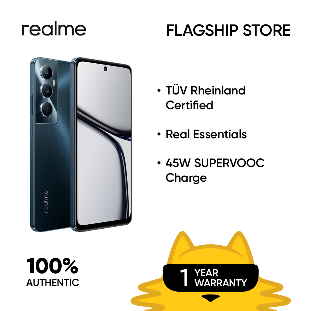 realme C65 [8GB RAM + 256GB ROM | 45W SUPERVOOC Charging | Real Essentials | Android Smartphone ...