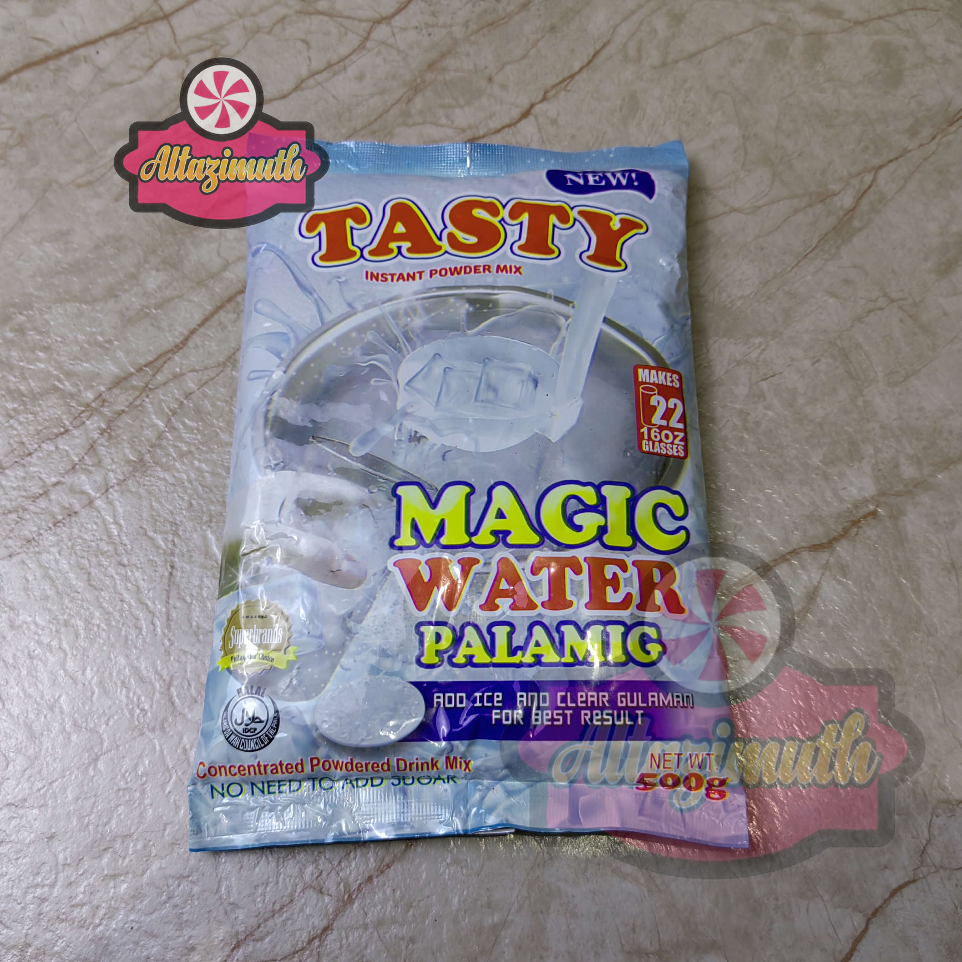 Sagot Gulaman Powder Juice Drink 500 grams Tasty Sagot Gulaman Blue ...