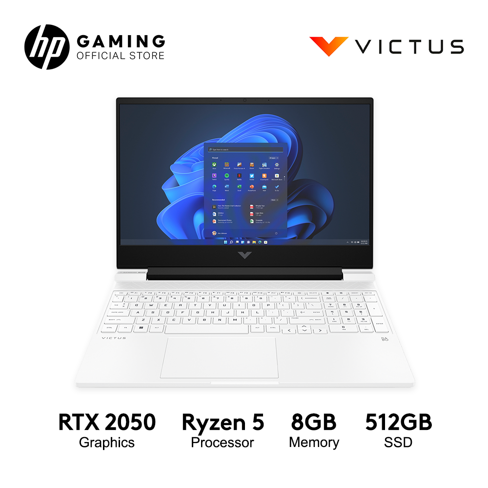 HP Victus 15-FB1041AX 15.6" FHD Ryzen 5 8GB DDR5 512GB SSD RTX 2050 ...