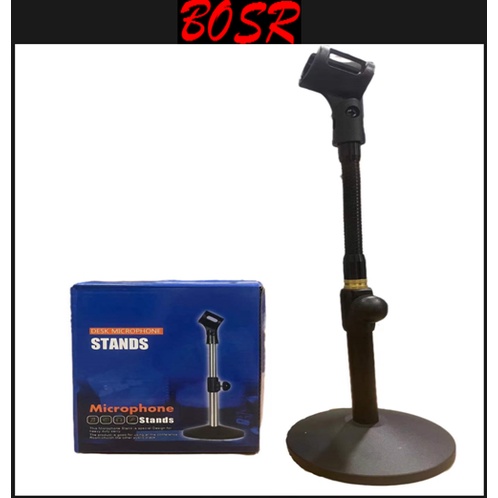 TITANIUM AUDIO DESK MIC STAND GOOSE NECK TABLE STAND/TABLE MIC STAND ...