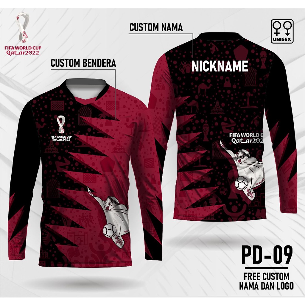 World Cup Jersey 2022 qatar Long Sleeve Soccer Shirt | Lazada PH
