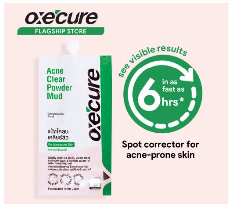 Oxecure Acne Clear Powder Mud 5g | Lazada PH