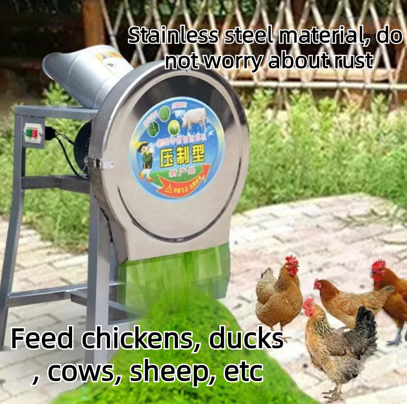 Stainless steel mower Small household 220v mower Agricultural pig mower ...