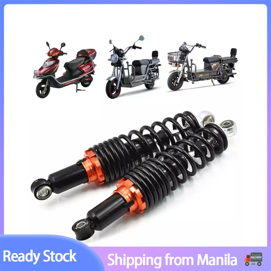 🔥【24 hour shipping】250/310mm 2Pcs Rear Shock For Motorcycle Absorber ...