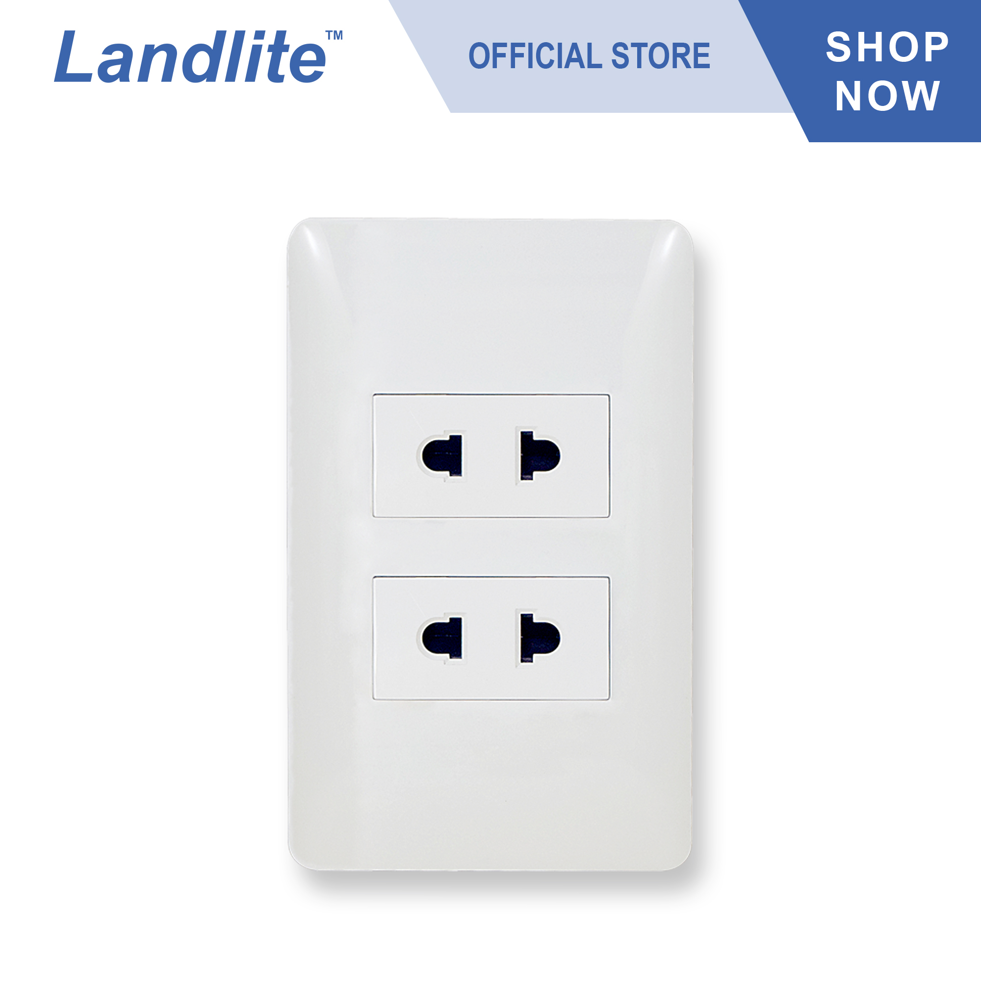 Landlite Wiring Devices LWD-ORFPL-2G-WHT | Lazada PH