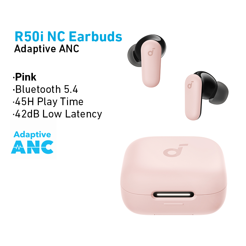 【TWS+ Stand】Soundcore by Anker R50i NC Earbuds Adaptive ANC Bluetooth 5 ...