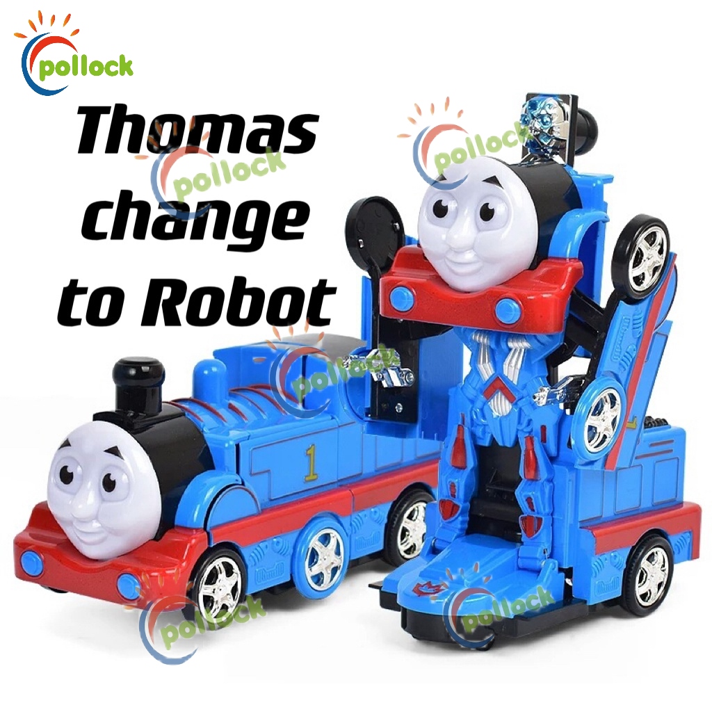 THOMAS TRAIN ROBOT TRANSFORMATION BATTERY OPERATED with light and sound ...