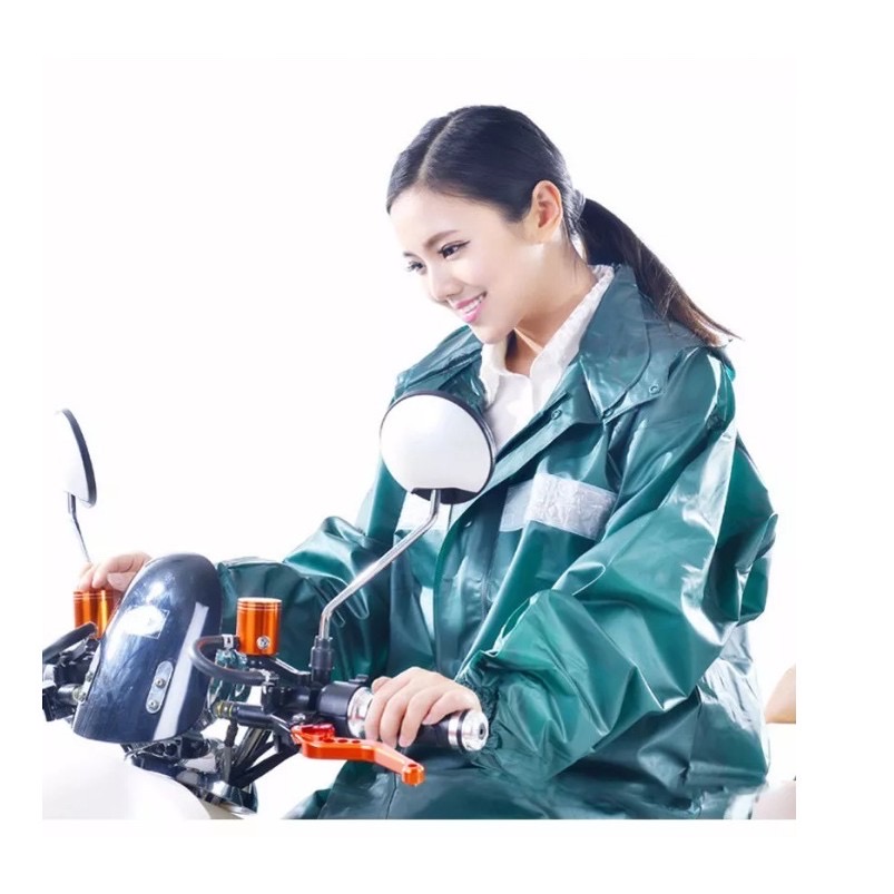 HIGH QUALITY RAIN COAT DARK GREEN KAPOTE COD/FS 912# | Lazada PH