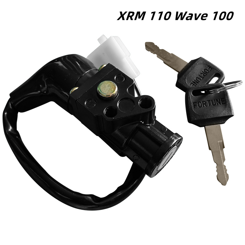 Ignition Switch For XRM 110 Ignition Lock Wave 125 Motorcycle Key Lock ...