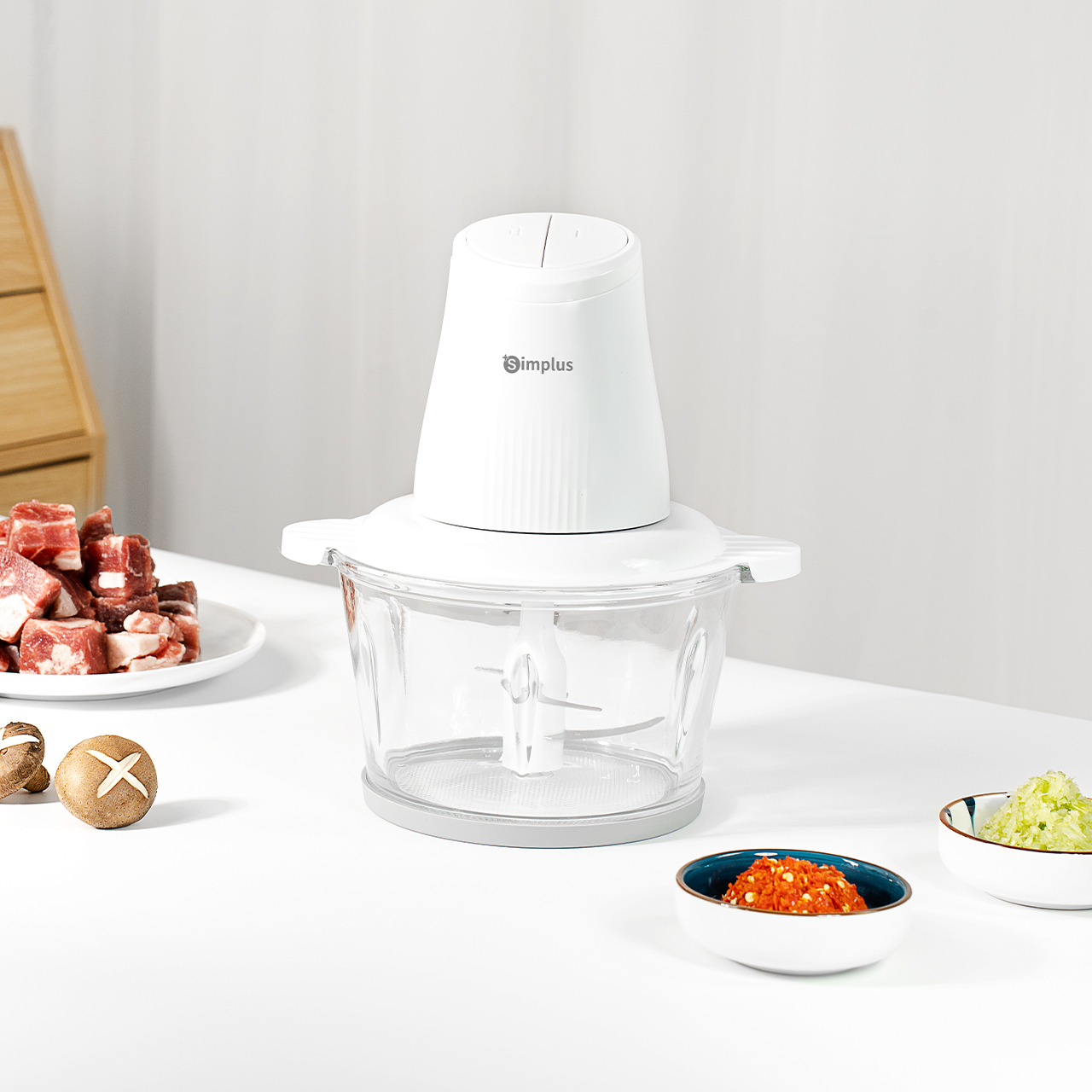 Simplus Blenders Grinders Food Processor Household Multifunctional ...