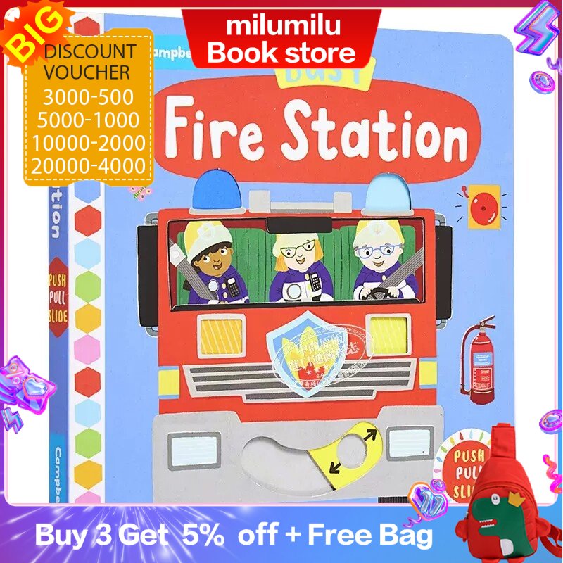 milumilu Busy Books : Busy Fire Station Parents and children read ...