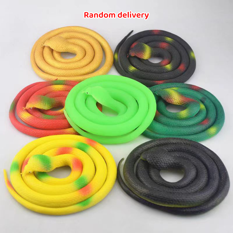 Flexible Lifelike Snake Prank Toy Simulation Snake Toys Fake Snake ...