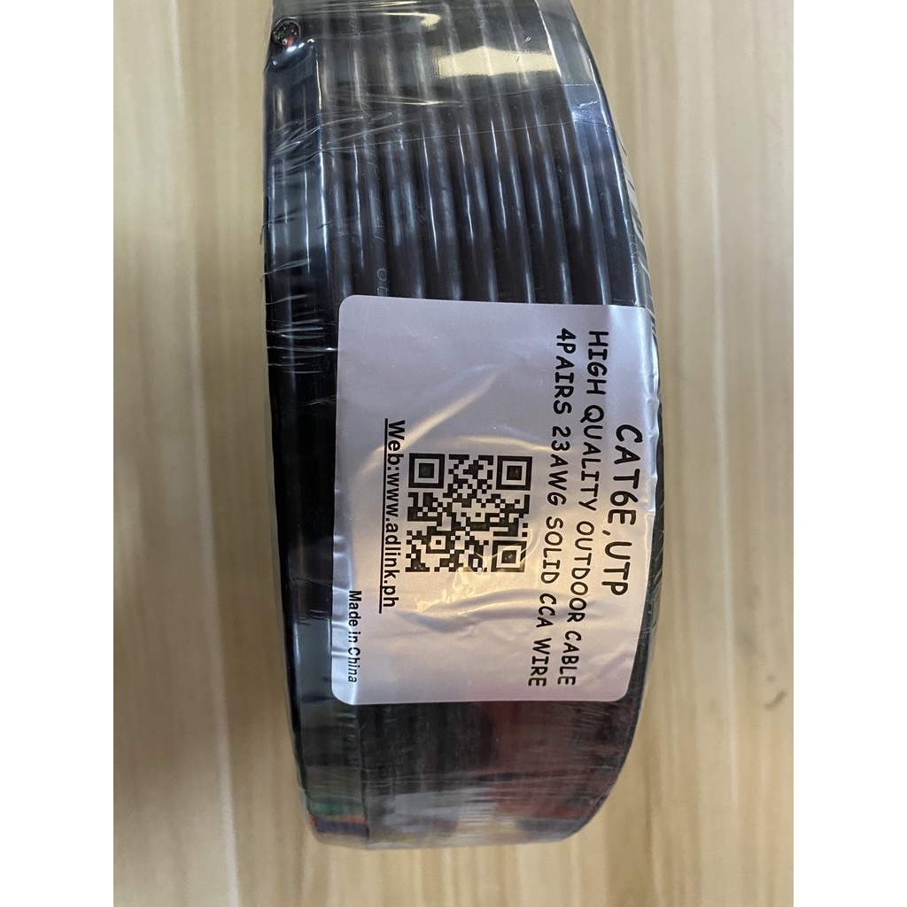 ADLINK CAT6 UTP OUTDOOR CABLE 100M | Lazada PH