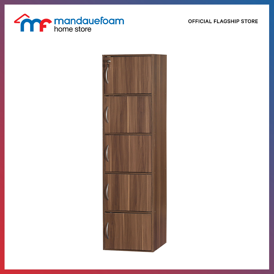 Mandaue Foam Milo Color Box Storage Bookcase - Walnut | Lazada PH