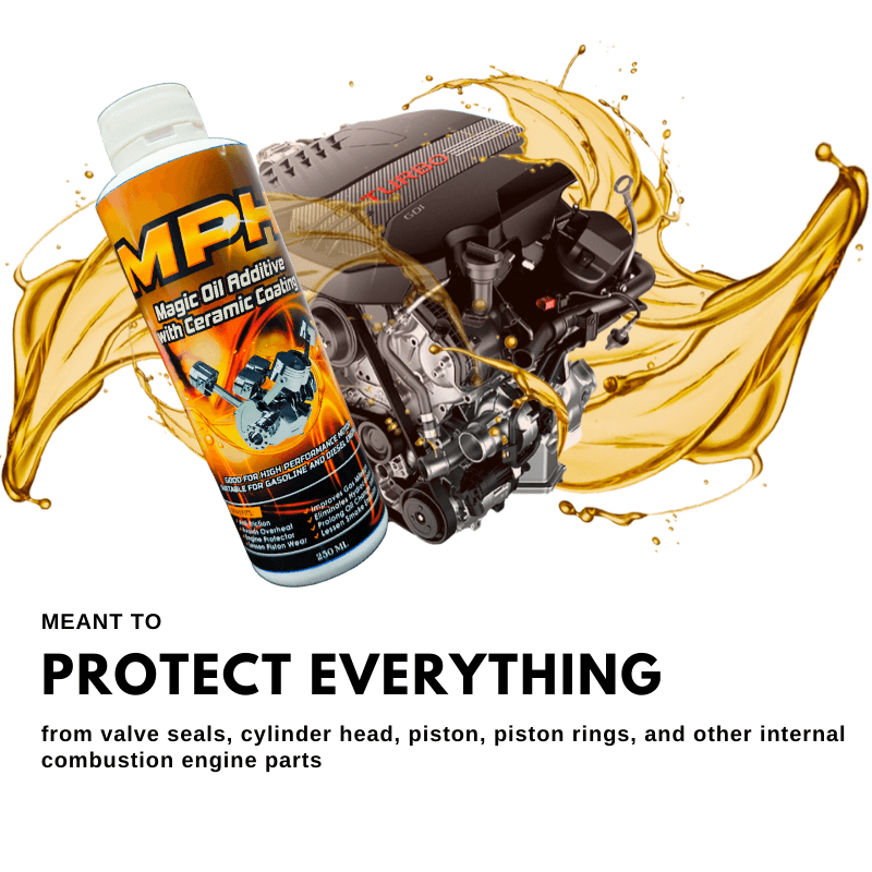 GR8 Buy MPH Oil Additive with Ceramic Coating Organic Premium Oil for ...