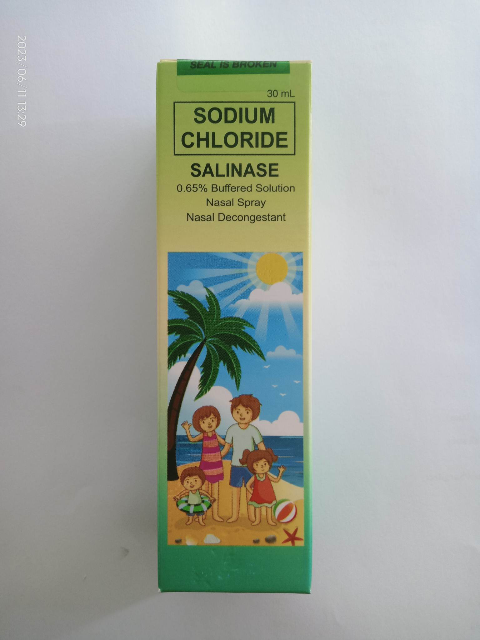 Salinase 0.65% Buffered Solution Nasal Spray Nasal Decongestant 30ml ...