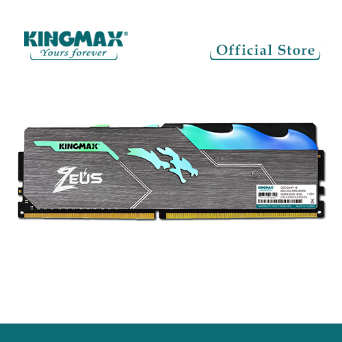 Kingmax 8GB 3200Mhz DDR4 Zeus Dragon RGB Gaming Desktop Memory RAM ...
