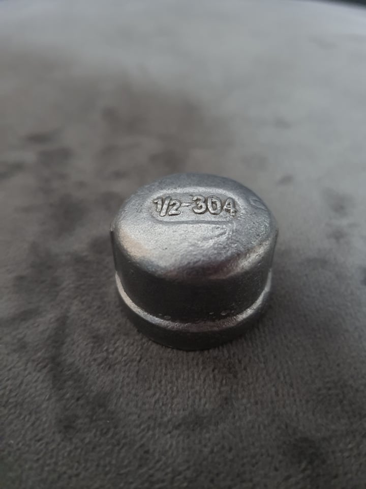 Stainless Steel 304 END CAP standard 40 (1 - 2") by acrotools | Lazada PH