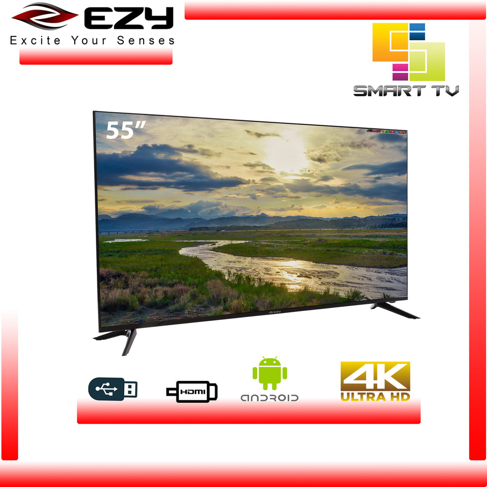 EZY 55E312 SMART ANDROID 4K TV | Lazada PH