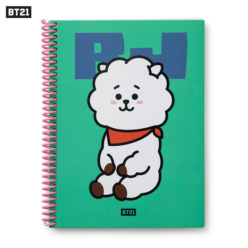 Kawaii BT21 Anime Hobby Rj Koya Mang Heart Series Cartoon Cute Student ...