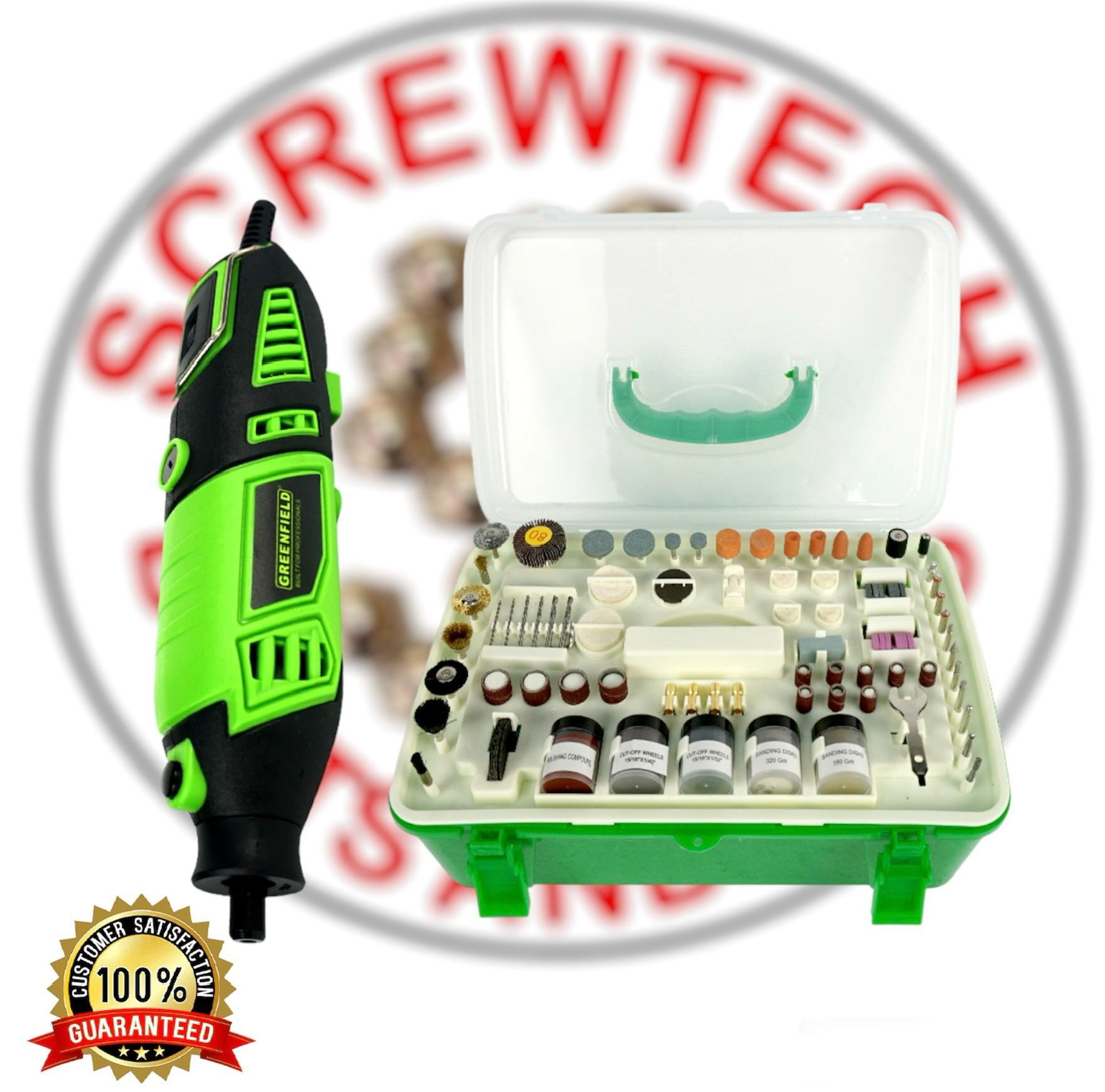 Greenfield Rotary Tool Kit 170W w/ 258pcs. Accessories | Lazada PH