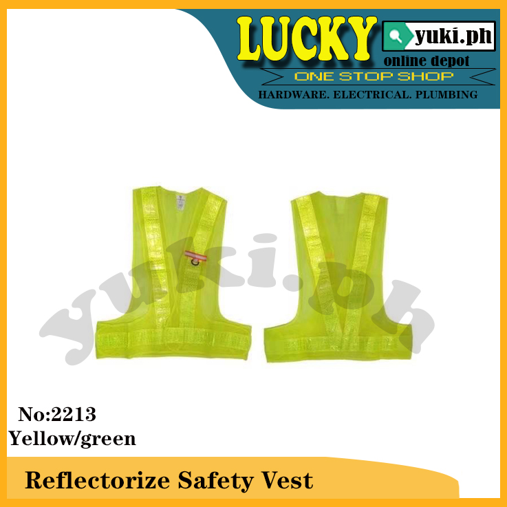 NO:2213 SKELETON TYPE REFLECTORIZE SAFETY VEST W/ ID HOLDER | Lazada PH