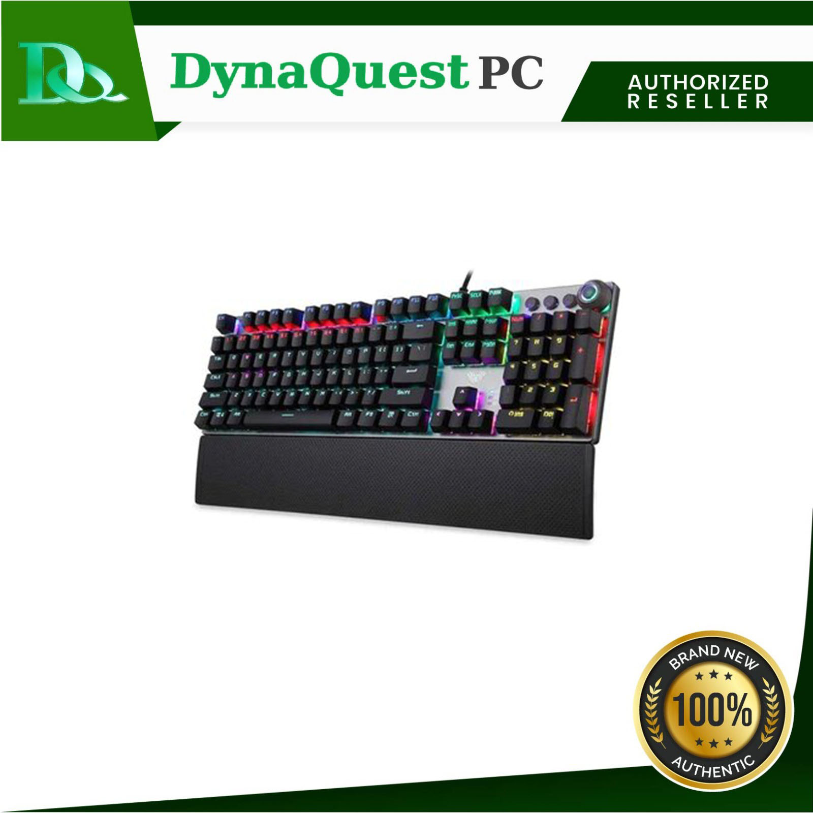 Aula Wind F2058 Wired Mechanical Gaming Gray Keyboard (Blue Switch ...