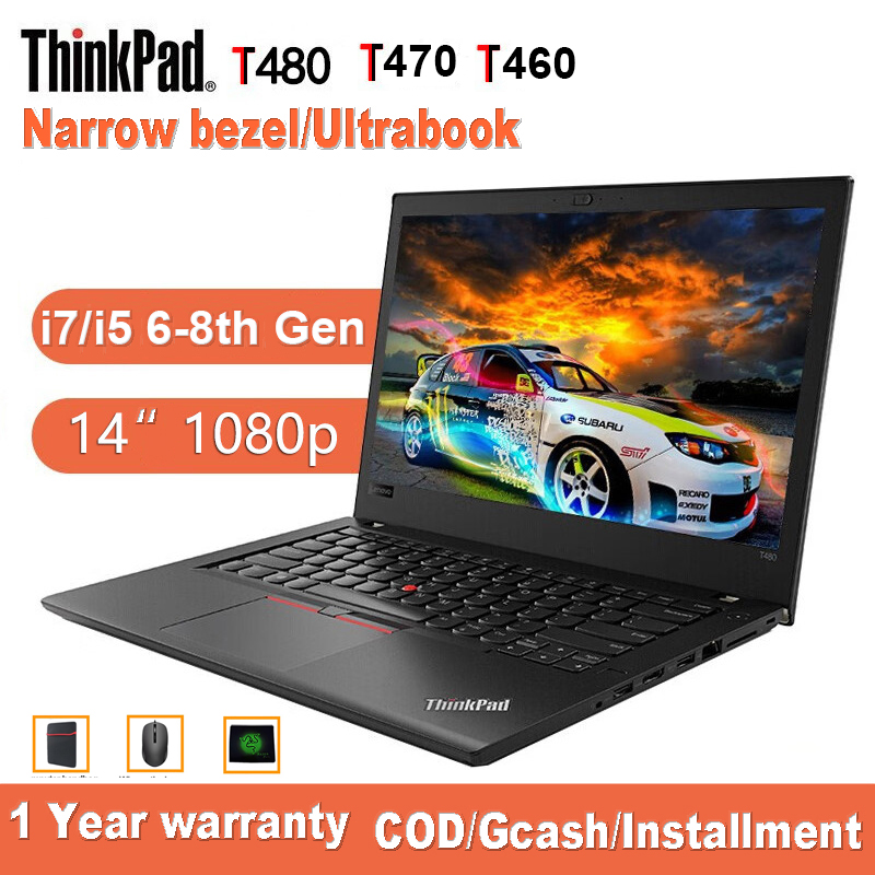 Lenovo Laptop ThinkPad 14inch Laptop T460 T470 T480 Laptop - Ultra-thin ...