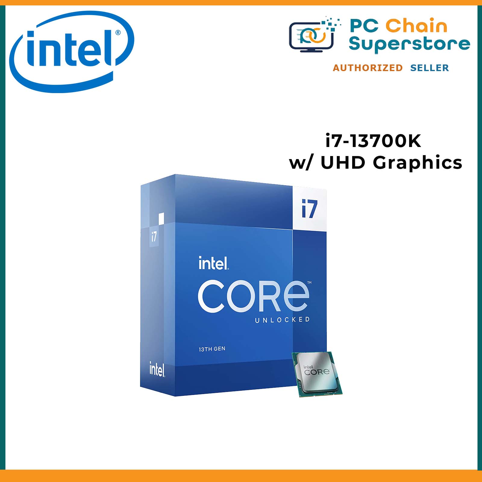 Intel Core i7-13700K / i7-13700KF 13th Gen Unlocked Desktop Processor ...
