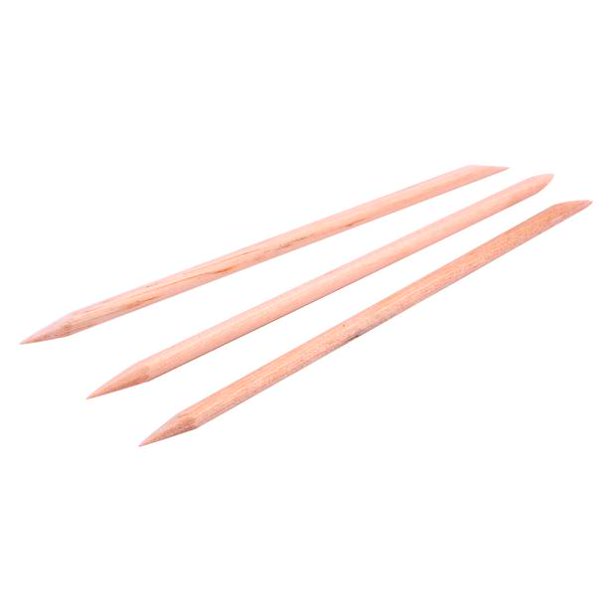 Orange Wood Sticks, Nail Art, Cuticle Pusher Remover, Manicure Pedicure ...
