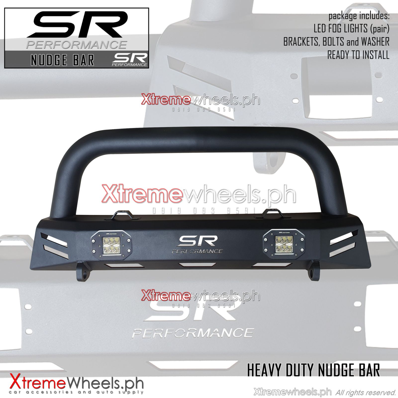 MONTERO SPORT / STRADA 2008 - 2015 FRONT NUDGE BAR / BULL BAR / front ...