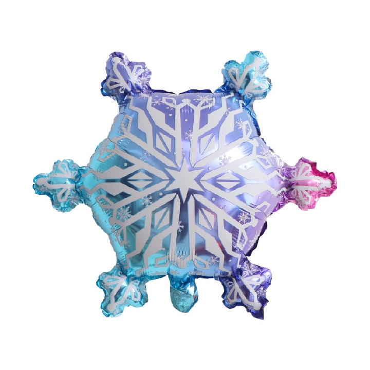 25 inches INS style Frozen and Christmas theme gradient Hexagonal ...