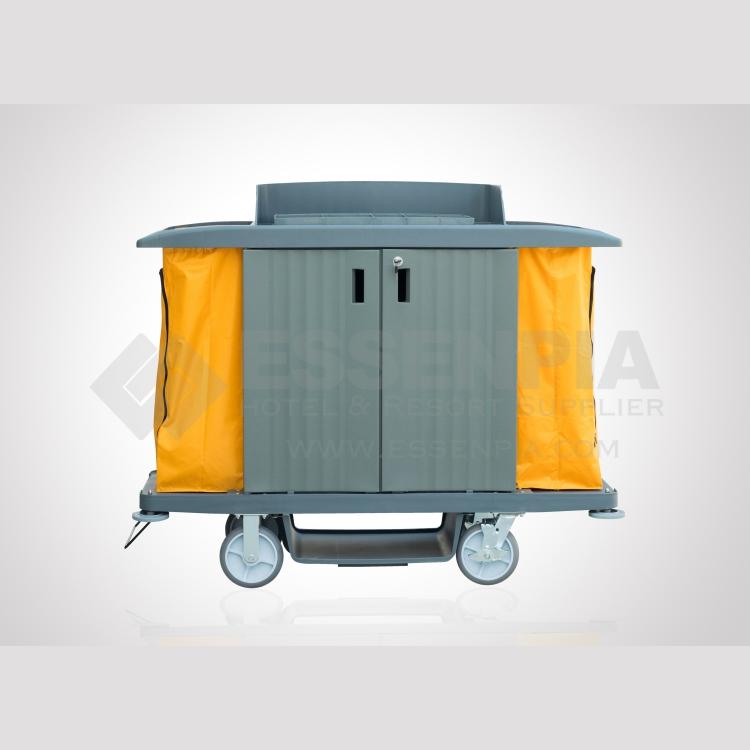 AF18172 WITH DOORS - HOUSEKEEPING CART Hotel Amenity Cart Cleaning Cart ...