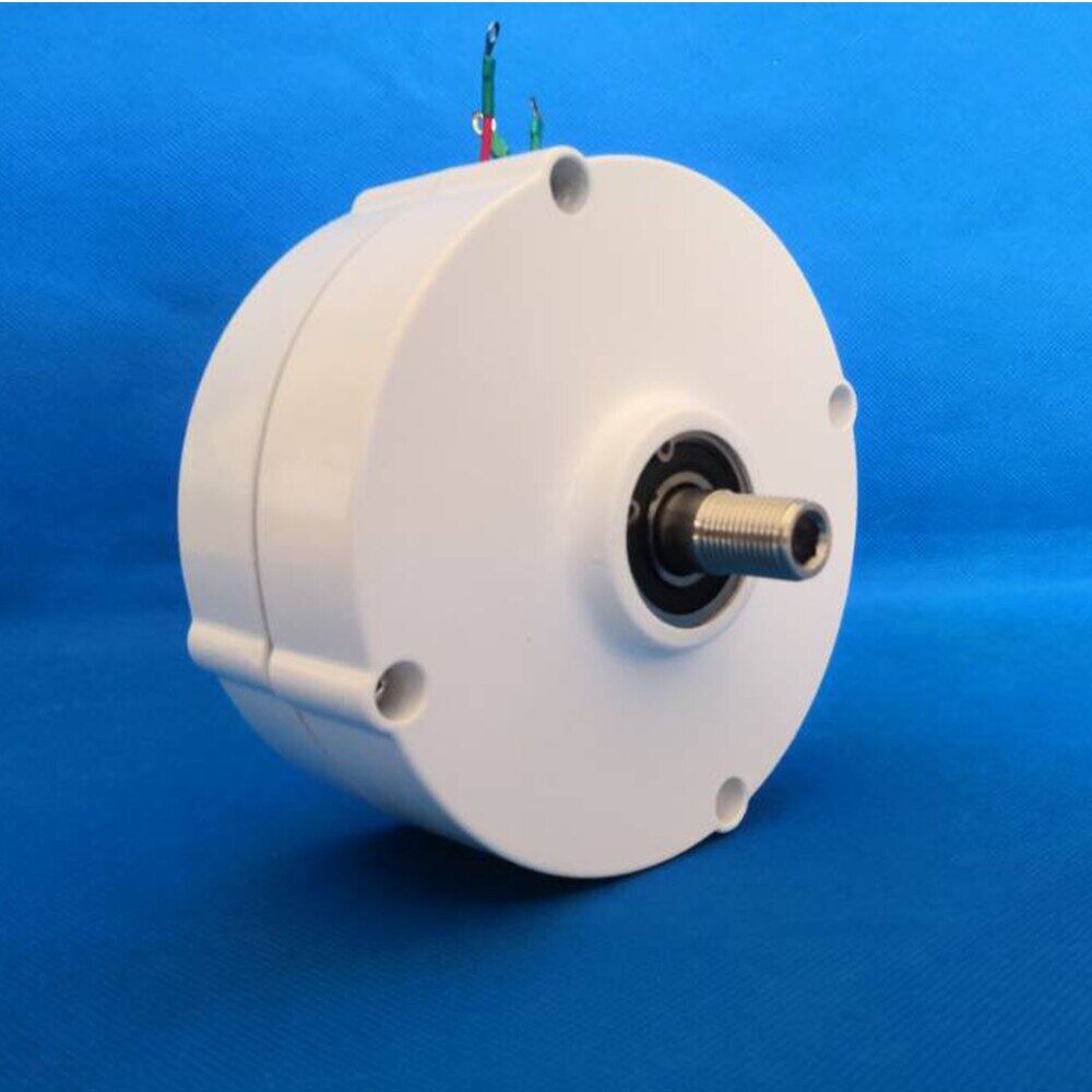 Low Speed 100W 200W 300W 12V 24V 3 Phase Gearless Permanent Magnet ...