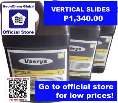 Slideway Oil | Way Lubricant (Horizontal / Vertical Slides) - 4 liters ...