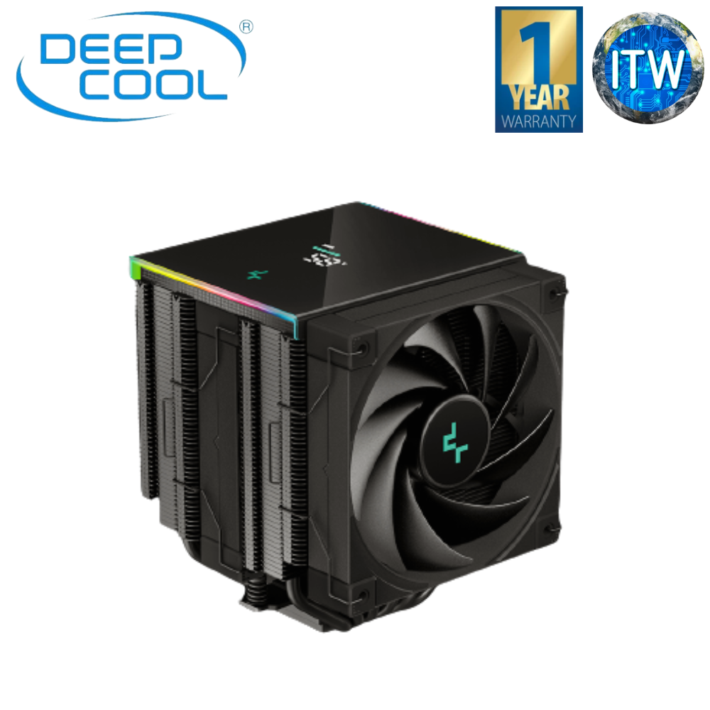 ITW | Deepcool AK620 Black Digital Performance CPU Cooler with A Status ...